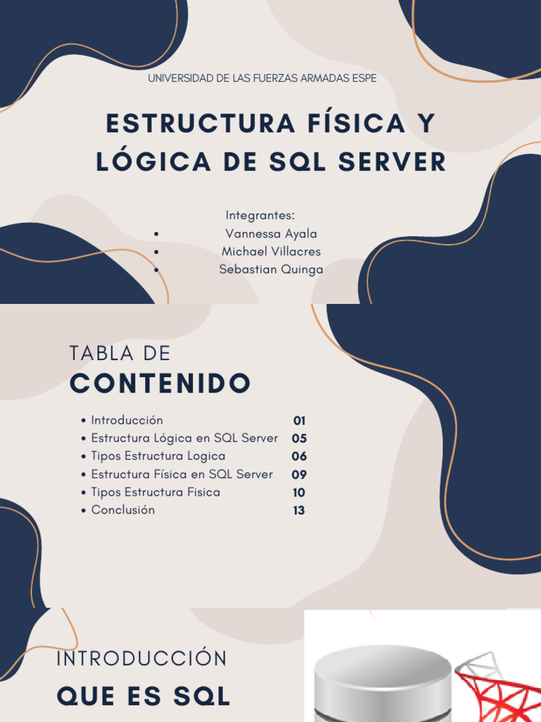 Grupo7_Exposición_SQL_Server | PDF | Servidor SQL de Microsoft | SQL
