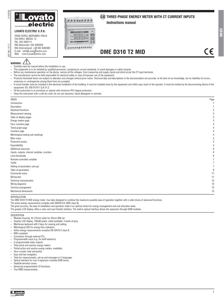 Dme d310 t2 Mid | PDF | Password | Parameter (Computer Programming)