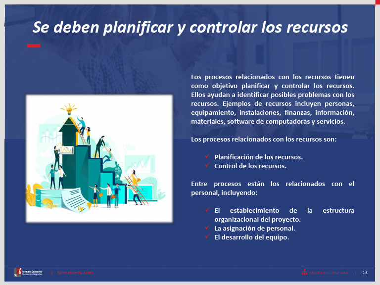 Se Deben Planificar y Controlar Los Recursos - LL13 | PDF