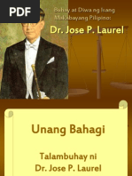 8 JOSE P. LAUREL (Pangulo Sa Panahon NG Panganib) | PDF