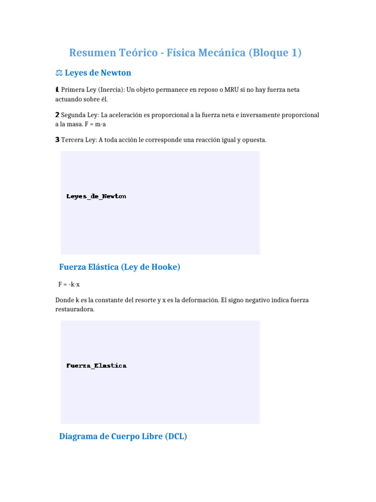 Fisica Mecanica Bonito Bloque1 | PDF