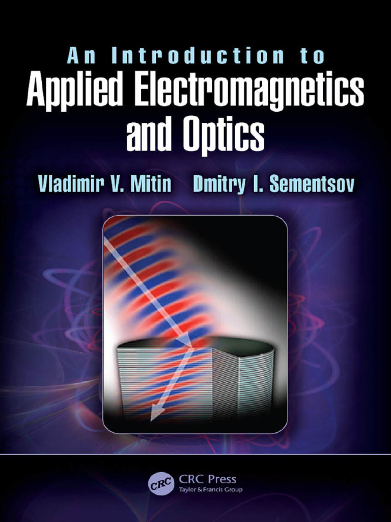 An Introduction To Applied Electromagnetics and Optics | PDF | Electric Charge | Electric Field