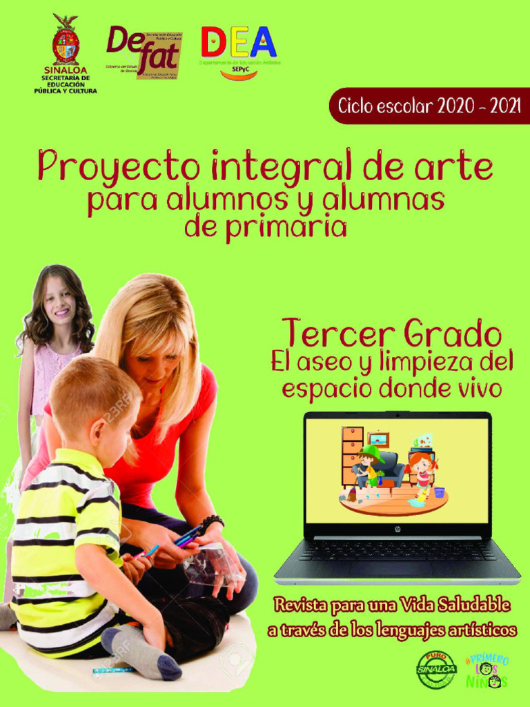 Revista Ciclo Escolar 2020-2021. Tercer Grado | PDF | Color | Bailes