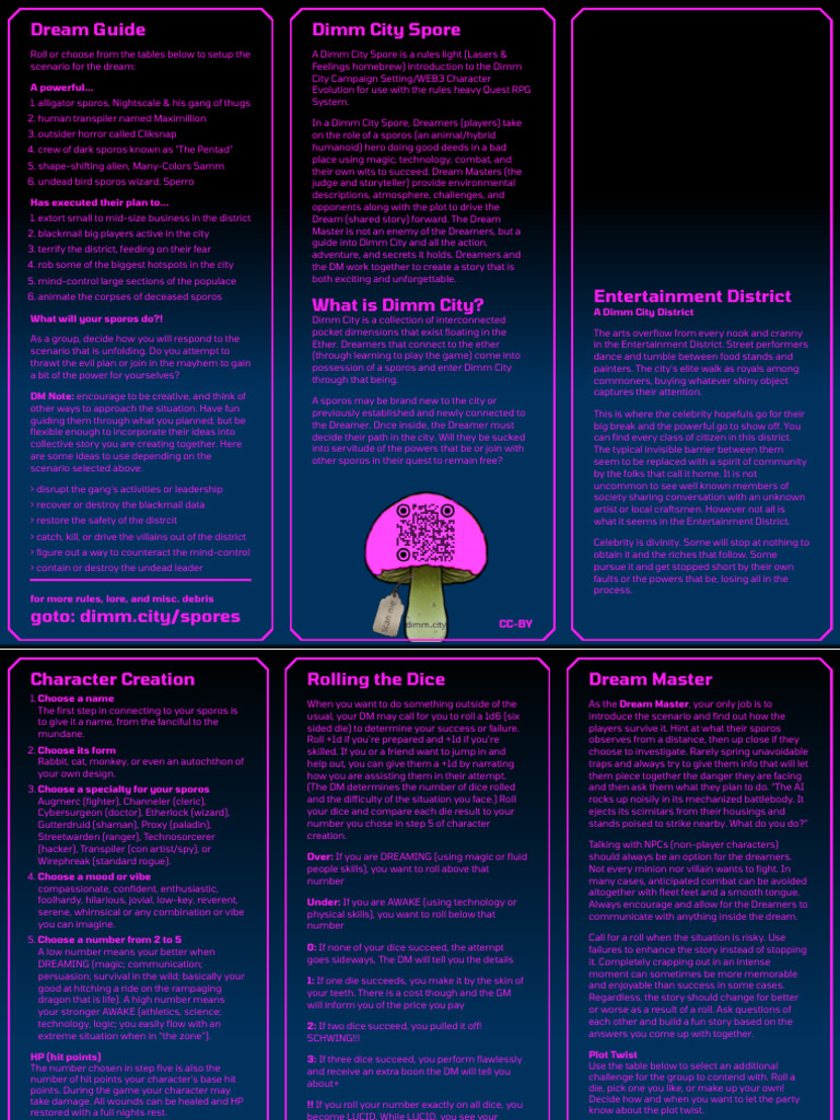 The Entertainment District | PDF | Role Playing Games | Tabletop Games