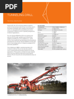 DD422iE Development Drill: Technical Specification | PDF
