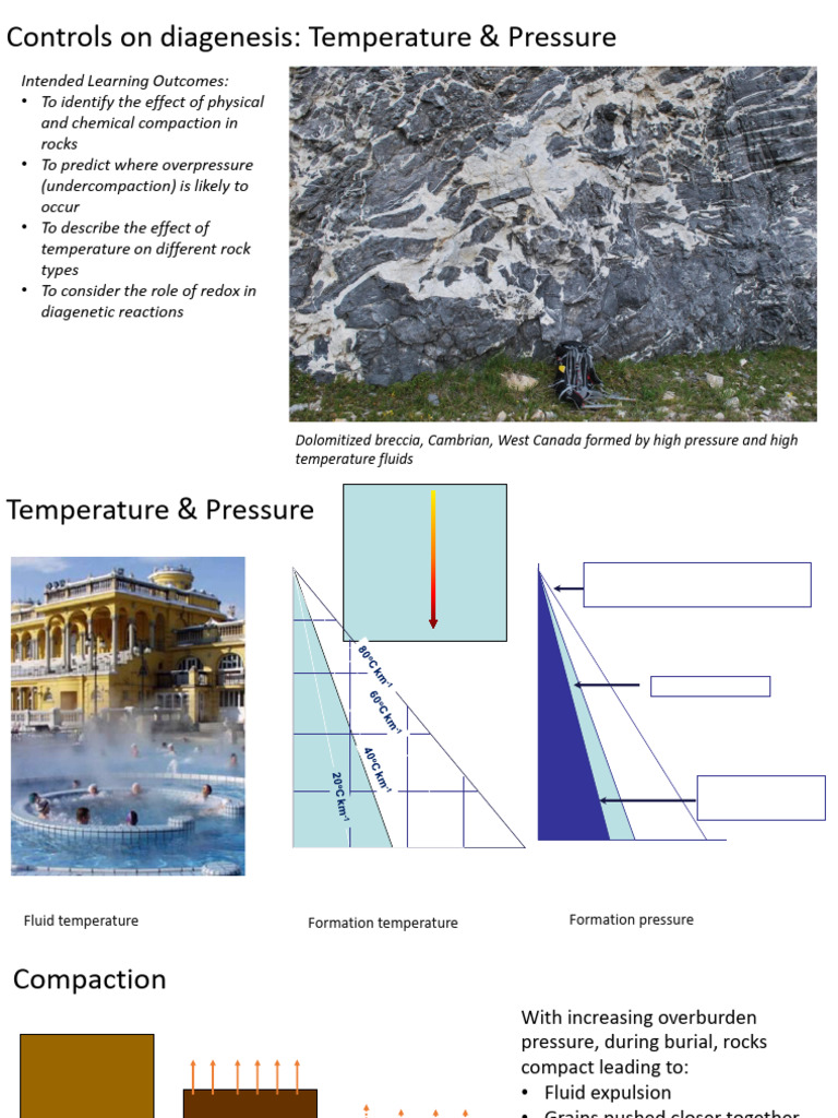 1b Temperature and Pressure Controls On How Rocks Change | PDF ...