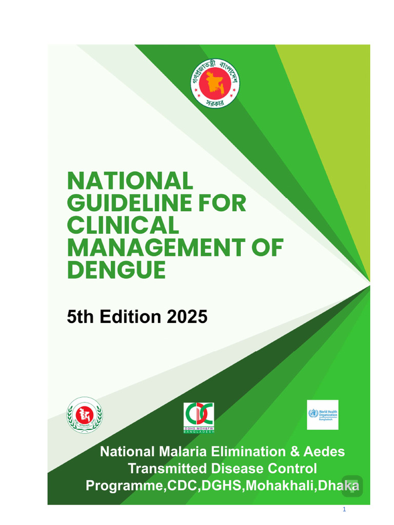 Dengue Management Guideline - 27 April-2025 | PDF | Randomized ...