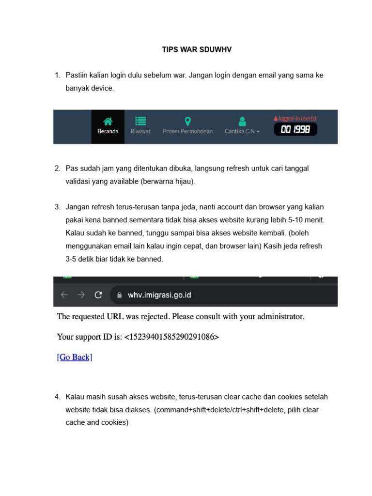 Tips War Sduwhv | PDF
