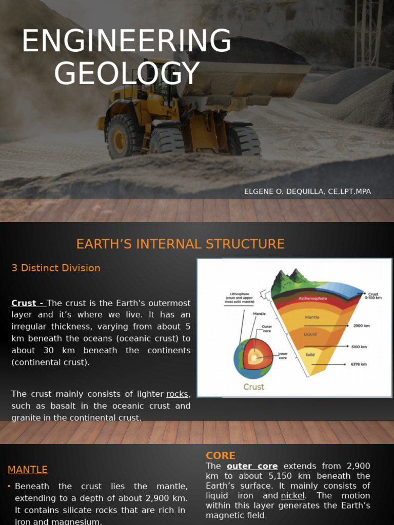 Engineering Geology-Topic 3 (2nd Sem 2024-2025) | PDF | Plate Tectonics ...