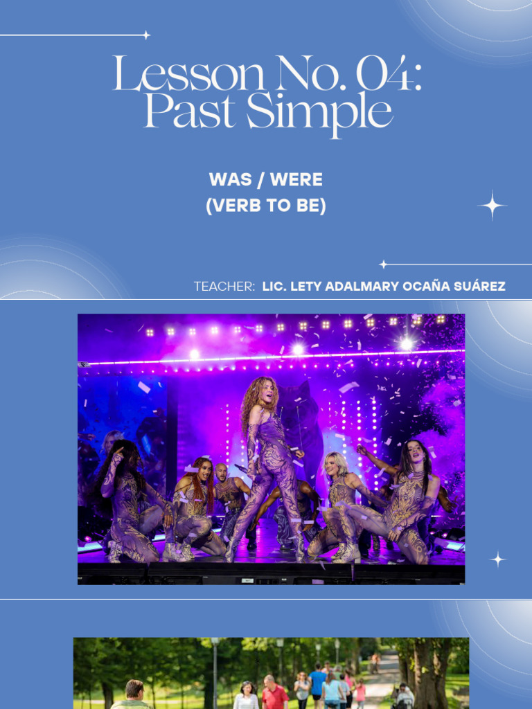 Past Simple (Was, Were) | PDF