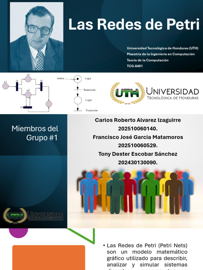 Grupo 1 - Redes de Petri | PDF | Ciencias de la Computación | Informática