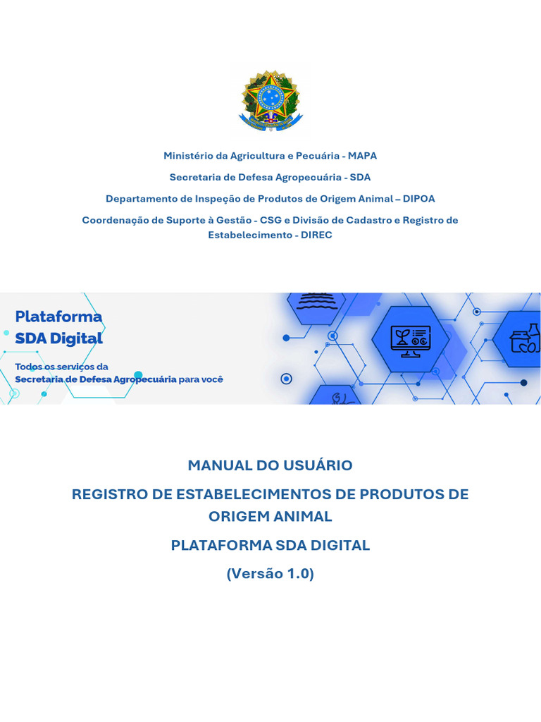 Manual SDA DIgital | PDF | Matadouro | Leite