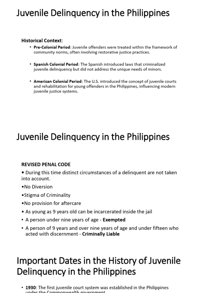 Juvenile Delinquency in The Philippines 42433052 1ab6 4593 8deb ...