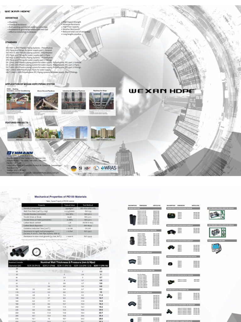 Wexan HDPE Brochure | PDF