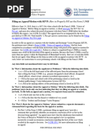 EOIR-26 Notice of Appeal Instructions | PDF | Immigration To The United ...