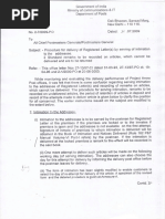 Registered Post Acknowledgement Card Guide | PDF