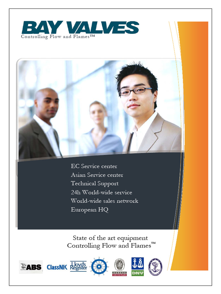 BAY Valves Intro Brochure | PDF | Valve | Dangerous Goods