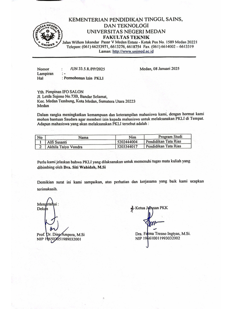 Scan Surat Izin PKLI | PDF
