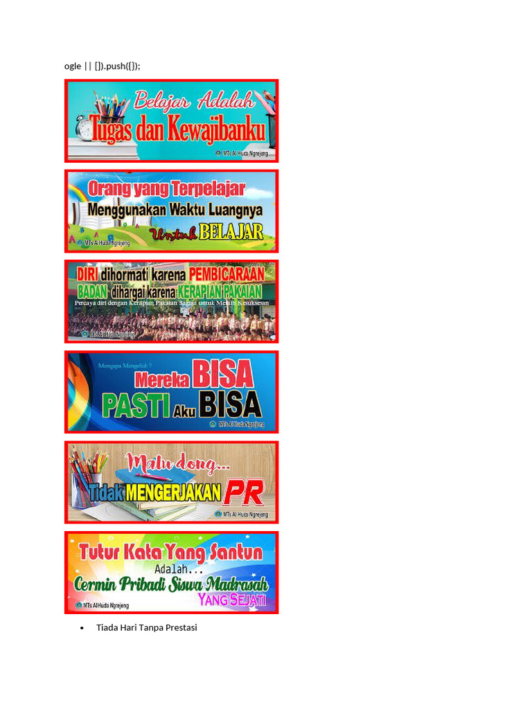 Poster Slogan | PDF