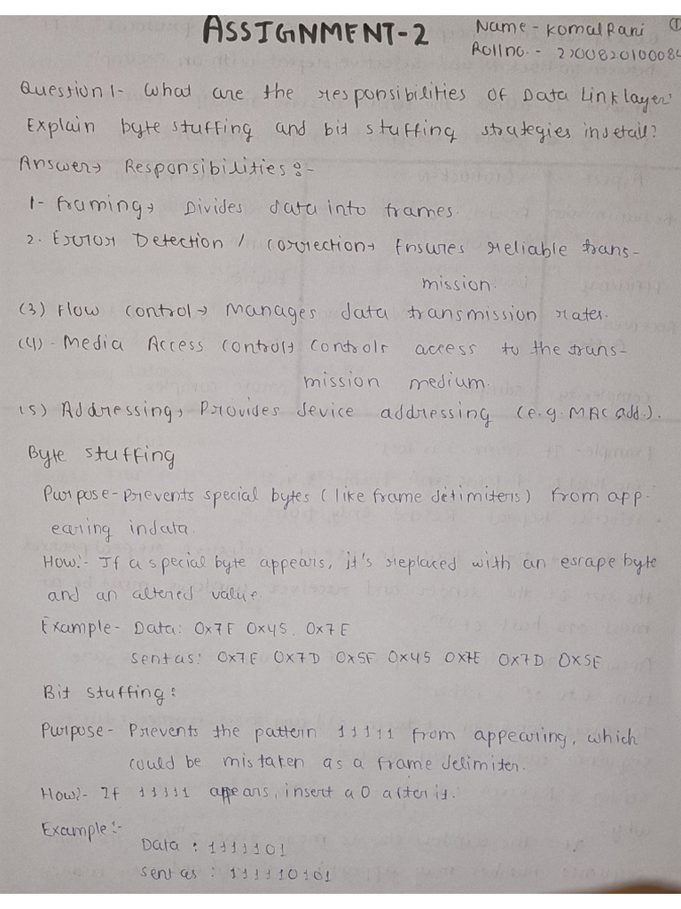 CN Assignment 2nd | PDF