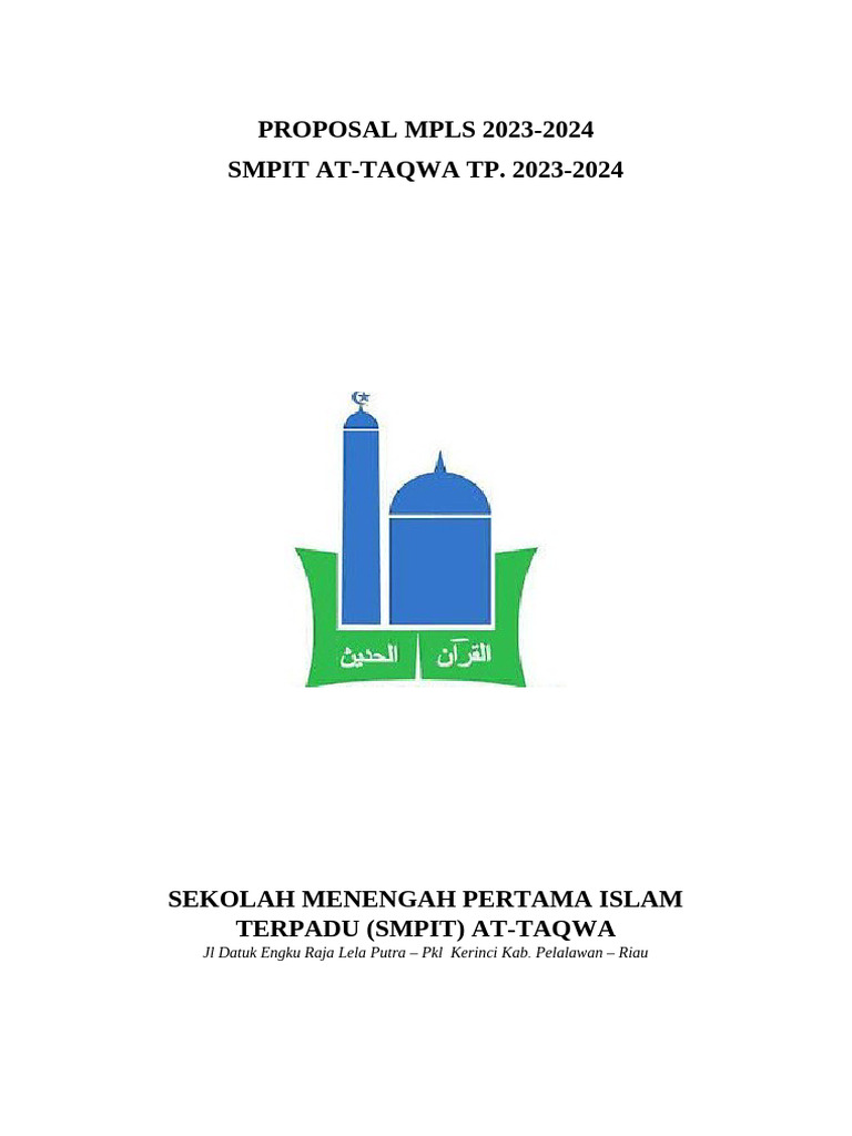 Proposal Mpls 2023-2024 | PDF