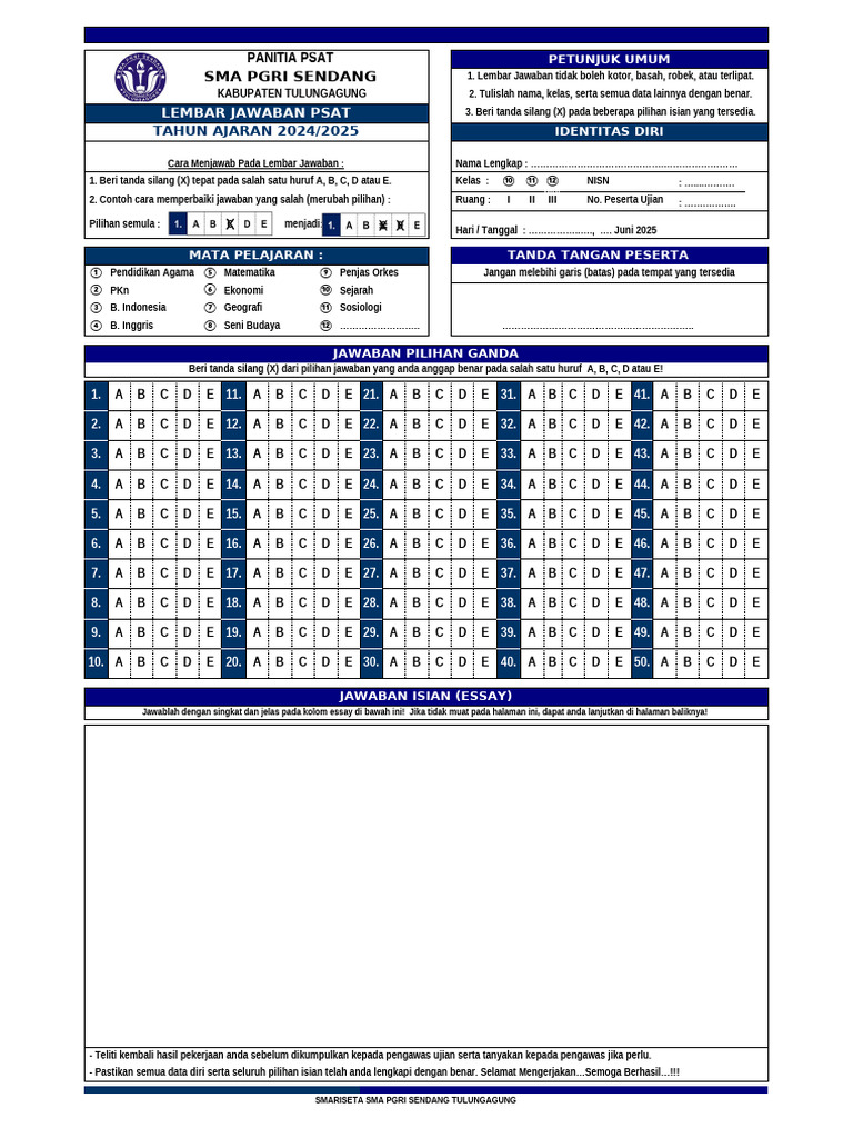 Ljk Psat - 2025 | PDF