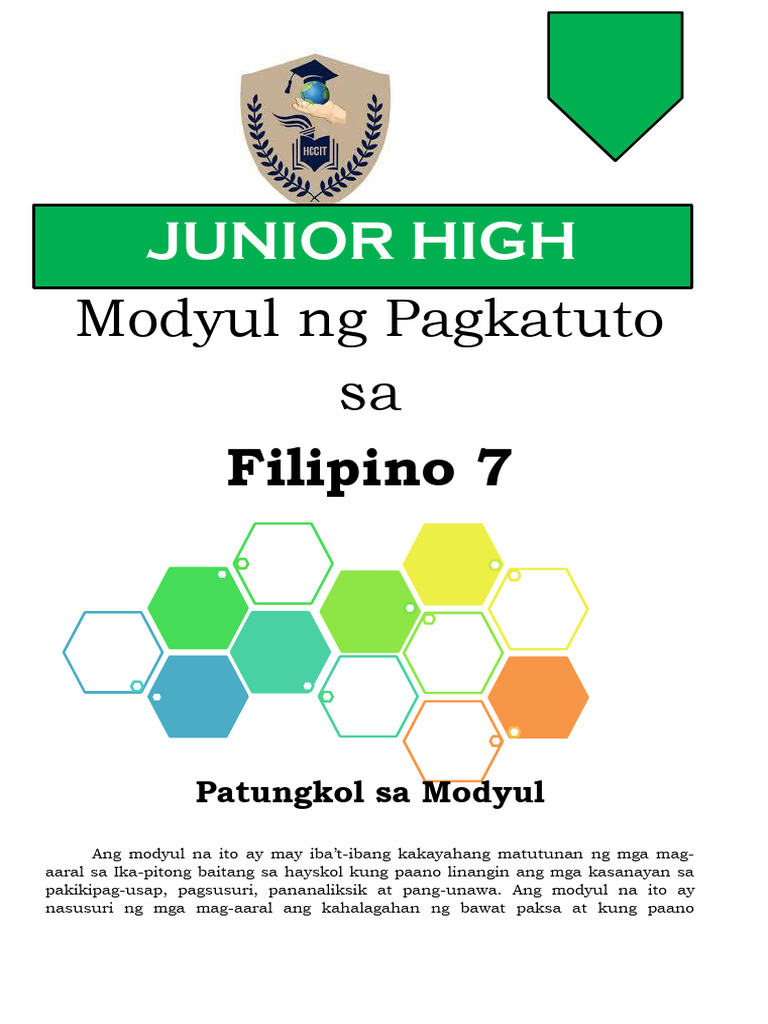 Filipino7 Q4 | PDF