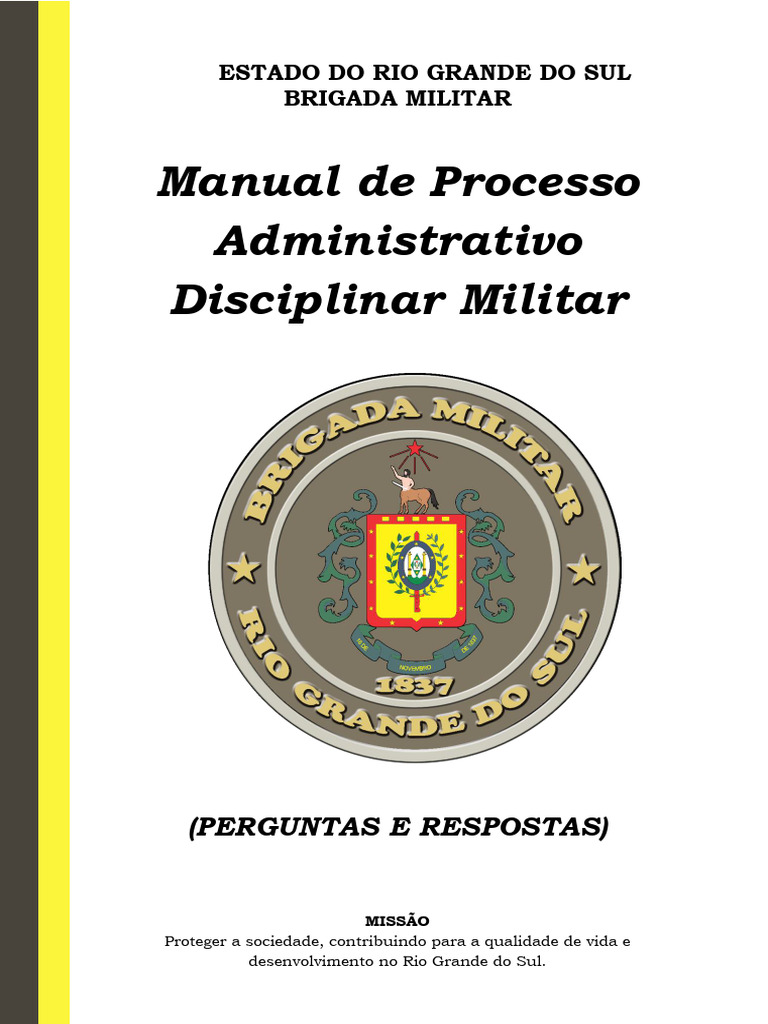 Manual Padm Atualizado | PDF | Polícia | Doutrina de políticas públicas