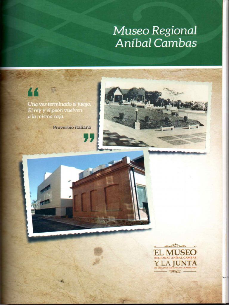 127 170 Museo Regional Aníbal Cambas | PDF