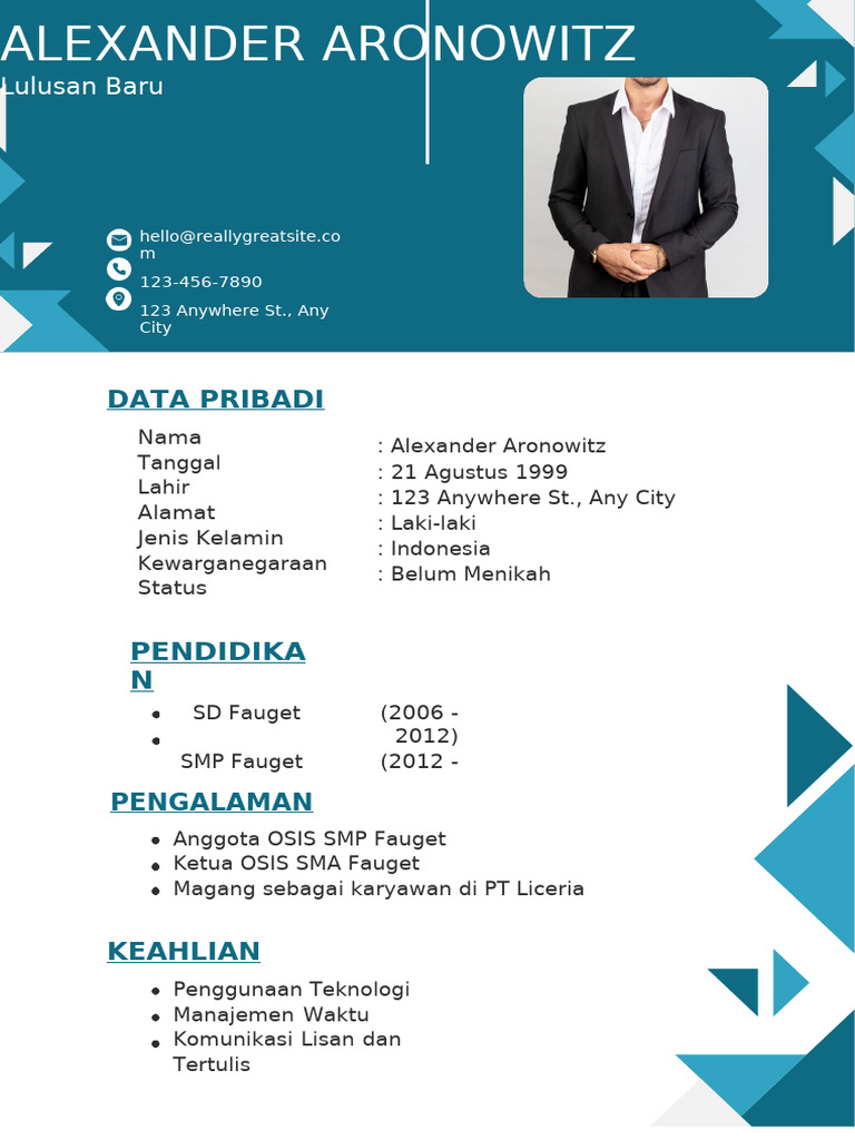 CV Fresh Graduation | PDF