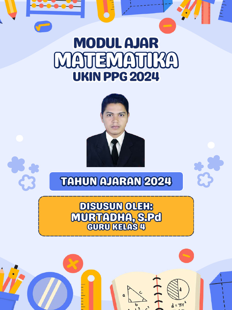 Modul Ajar Matematika UKIN PPG 2024 | PDF