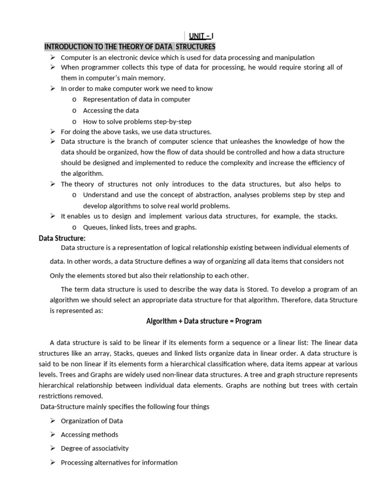 Data Structures Using C 3sem 6q 4 Pdf Pointer Computer Programming 2833