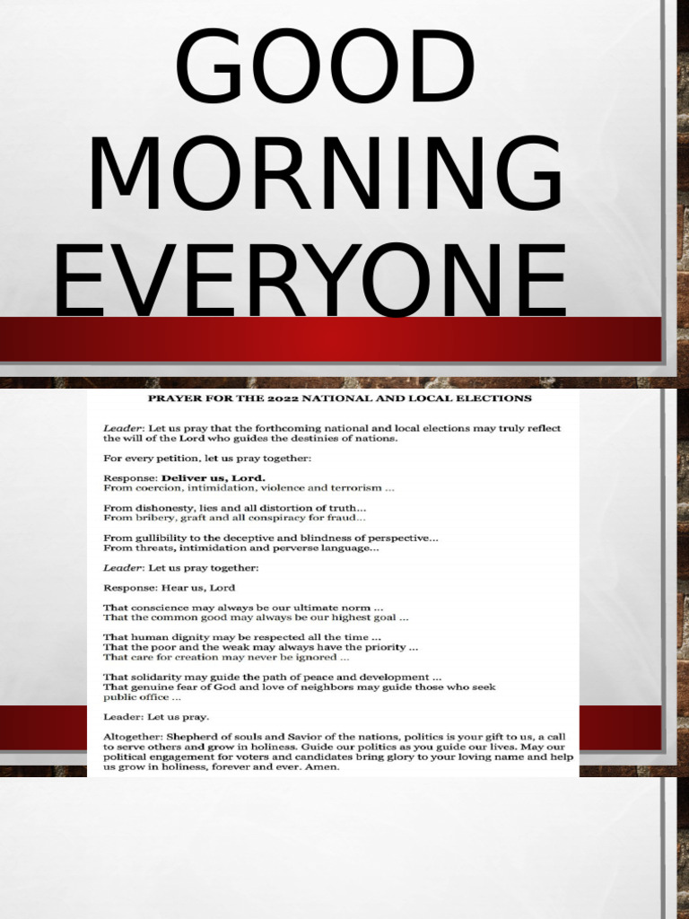 5s Demo On Monday | PDF