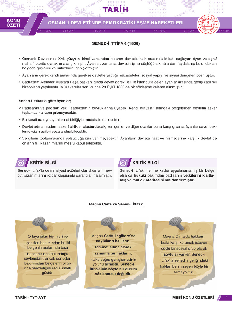 Mebi Tarih Özet2 | PDF