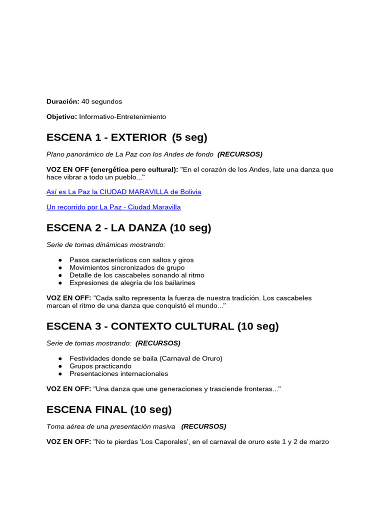 Danza Caporales Tradición Boliviana Pdf