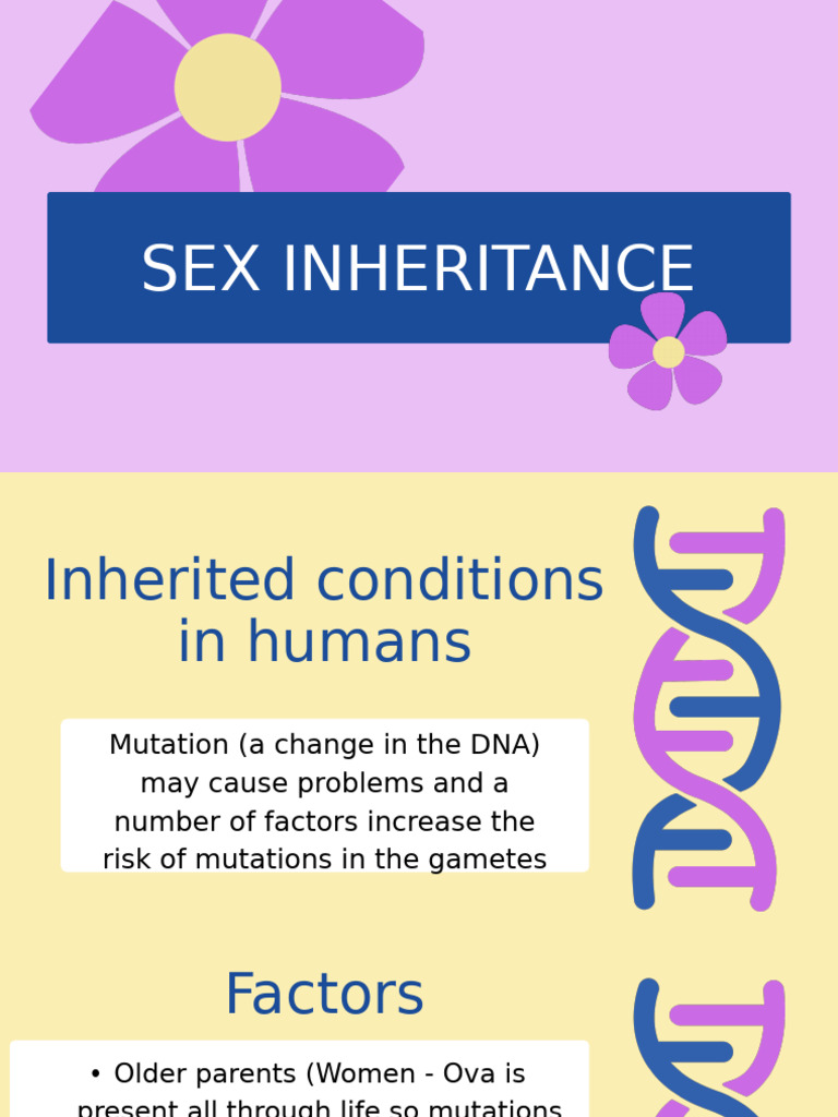 Sex Inheritance - Human and Social Biology | PDF | Genetic Disorder ...
