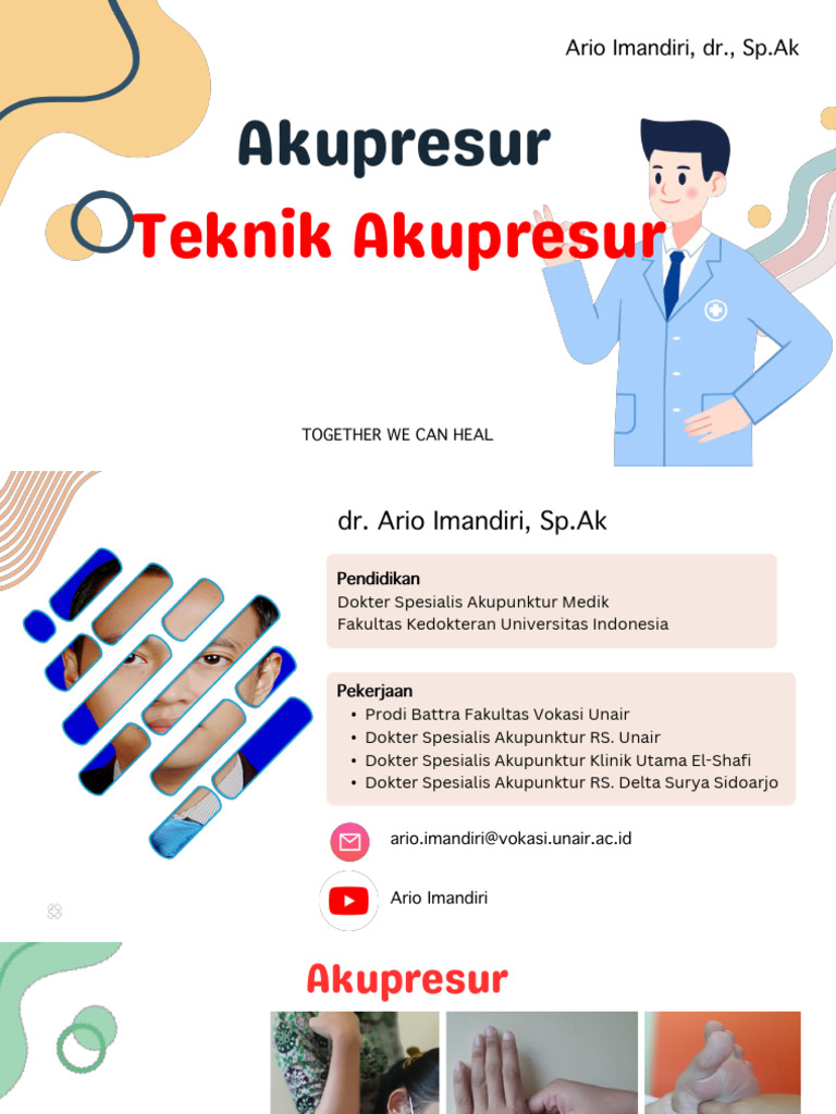 Teknik Akupresur untuk Kesehatan Optimal | PDF