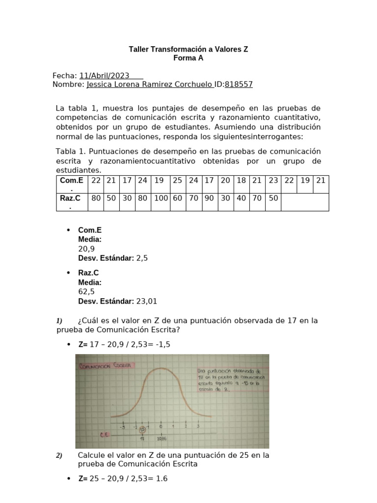 Taller Transf A Valores Z | PDF