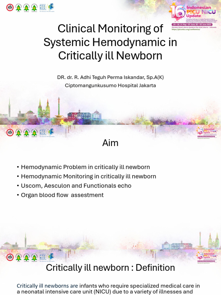 Hemodynamic Monitoring in Newborns | PDF | Blood Pressure | Ventricle ...