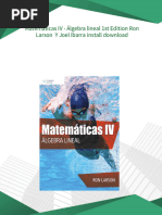 Álgebra Lineal - Larson | PDF