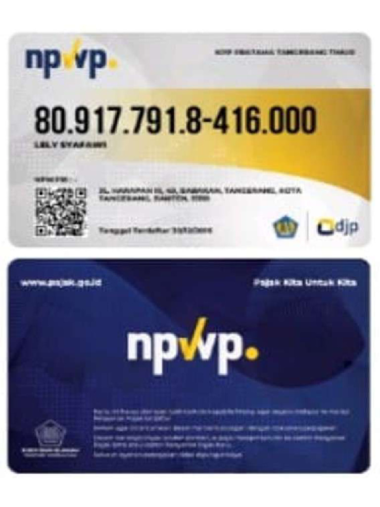 NPWP Lely | PDF