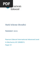 January 2019 (IAL) MS - M1 Edexcel | PDF