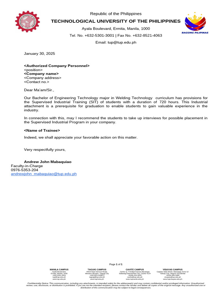 Standard Communication Recommendation Letter | PDF | Justice | Crime ...