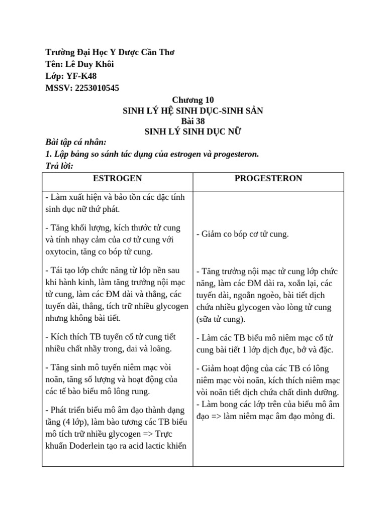 38 Sinh Lý Sinh D C N | PDF