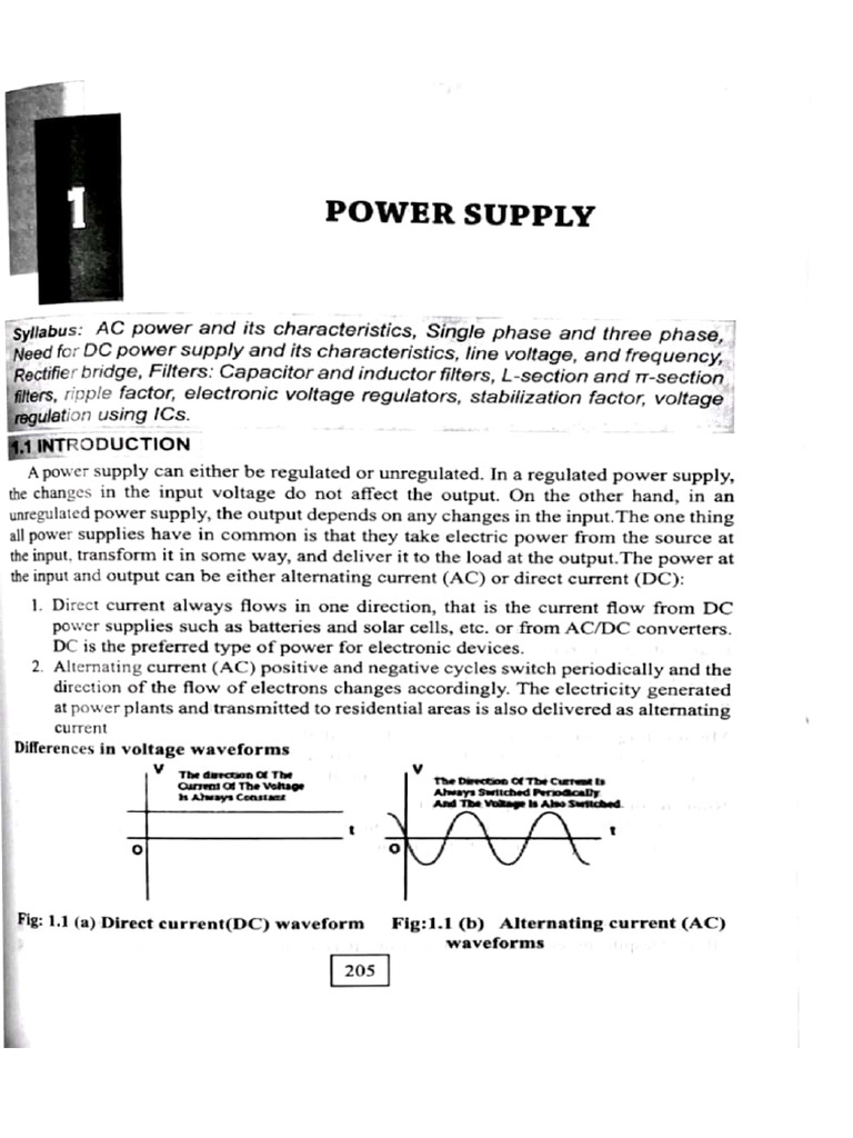 Power Supply Notes1 | PDF