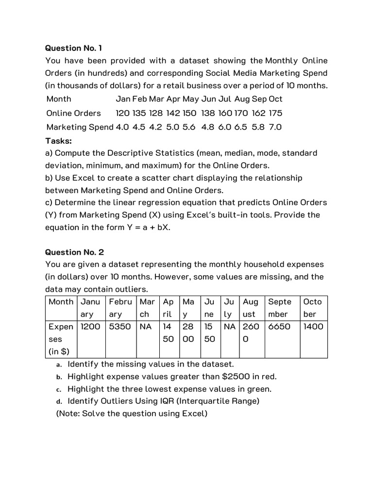 Monthly Sales and Marketing Analysis Report | PDF | Linear Regression ...