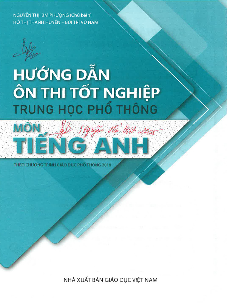 Hướng Dẫn Ôn Thi Tnta Thpt | PDF