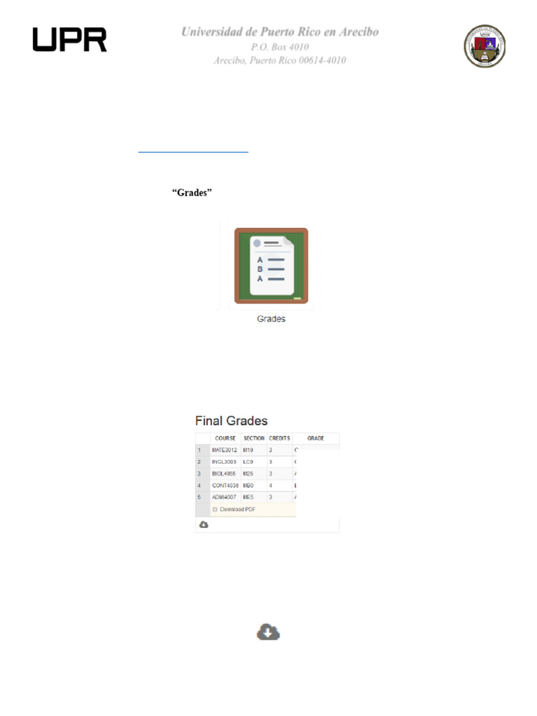 Guía para Ver Mis Notas | PDF