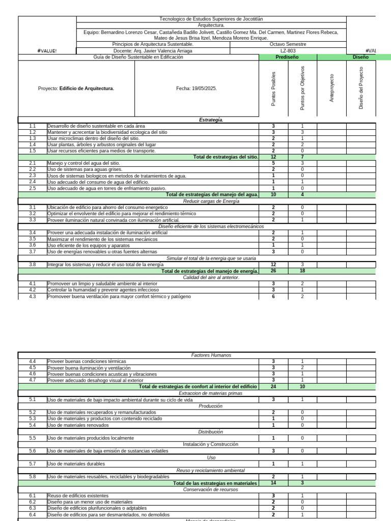 Evaluación de Edificio Sustentable | PDF | Ventilación (Arquitectura) | Arquitectura sostenible