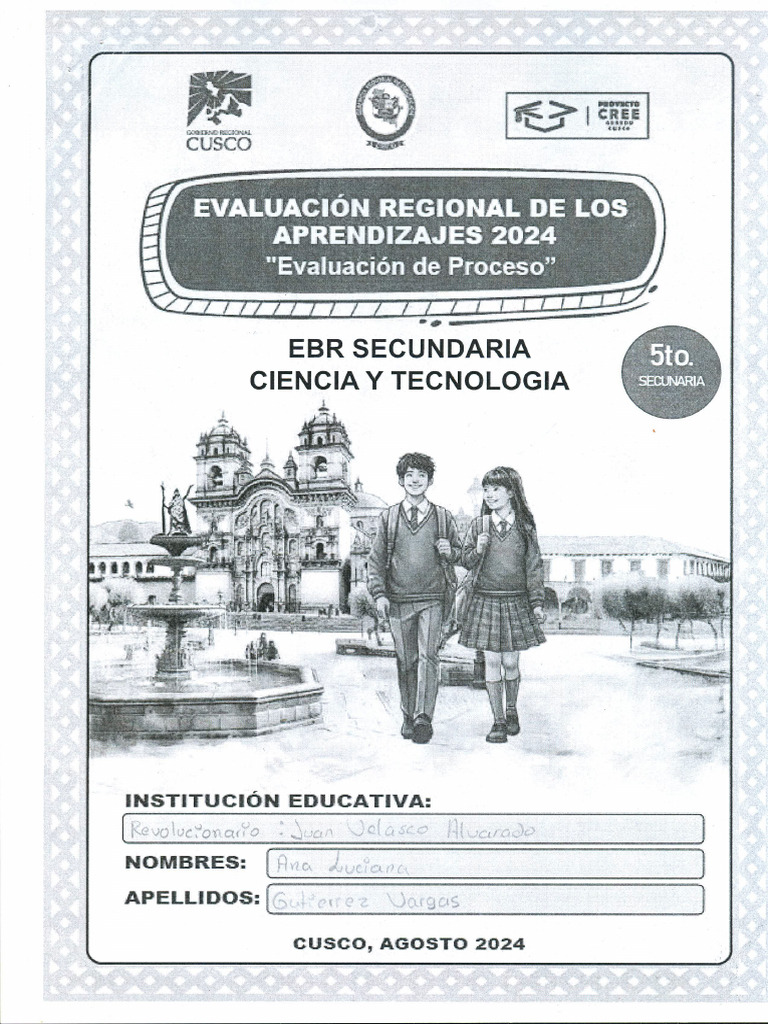 Evaluación 5° Grado | PDF
